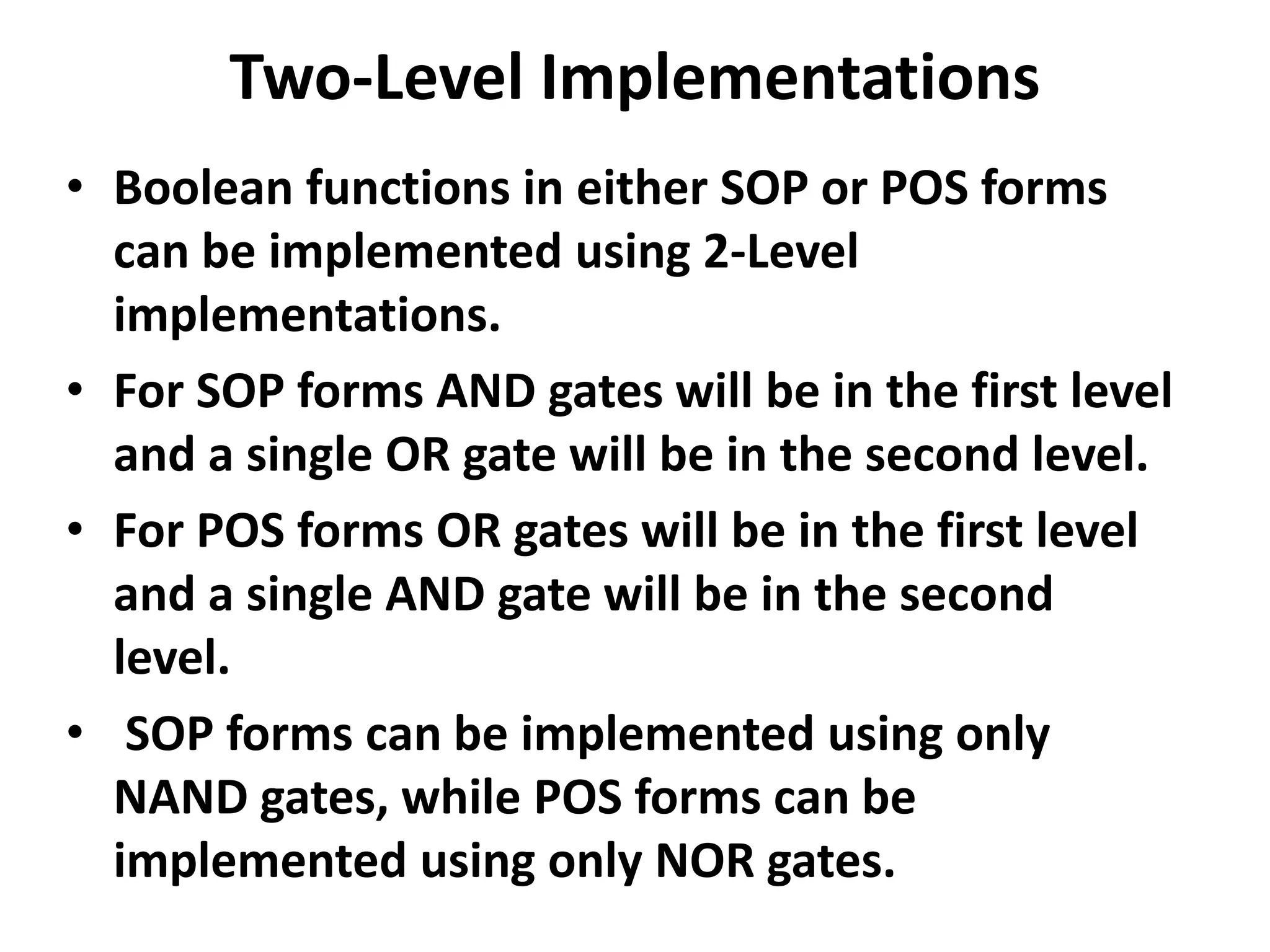 Boolean Function SOP & POS | PPTX