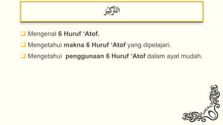 Huruf Har & Huruf 'Atof | PDF