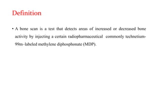 bone or marrow scan NMT | PPT