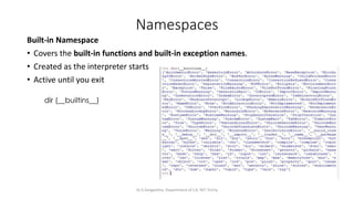 Namespaces | PDF