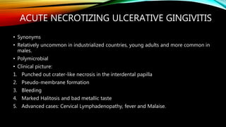 Bacterial Infections of Oral Mucosa | PPTX