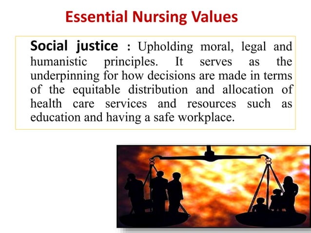 2. Essential values in nursing | PPTX