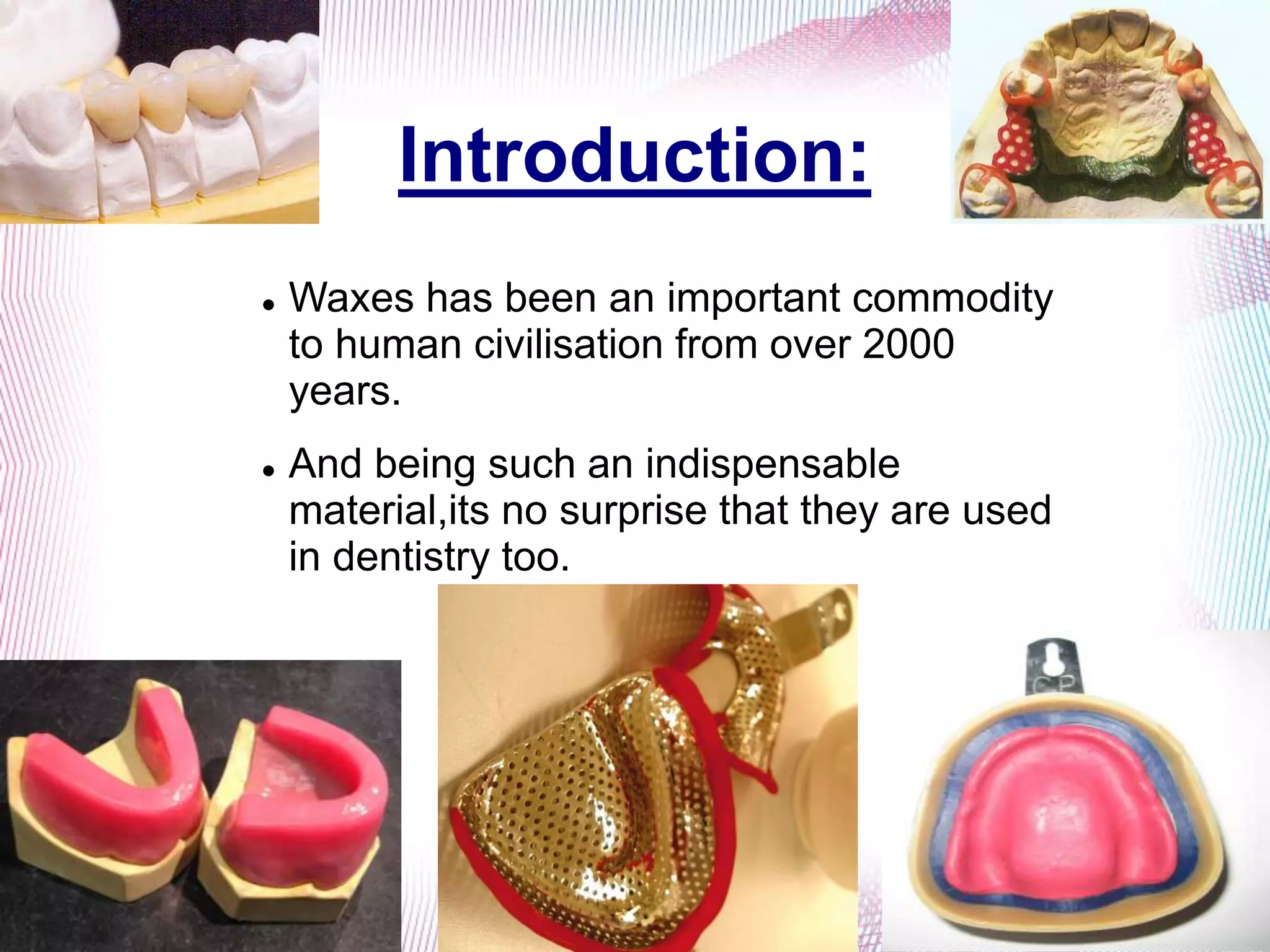 Dental waxes | PPT