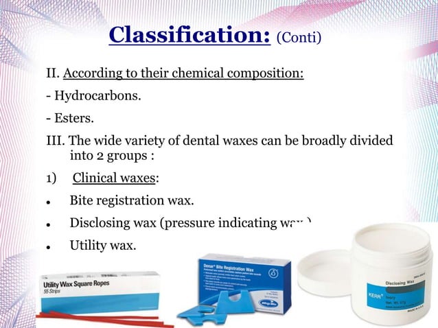 Dental waxes | PPT