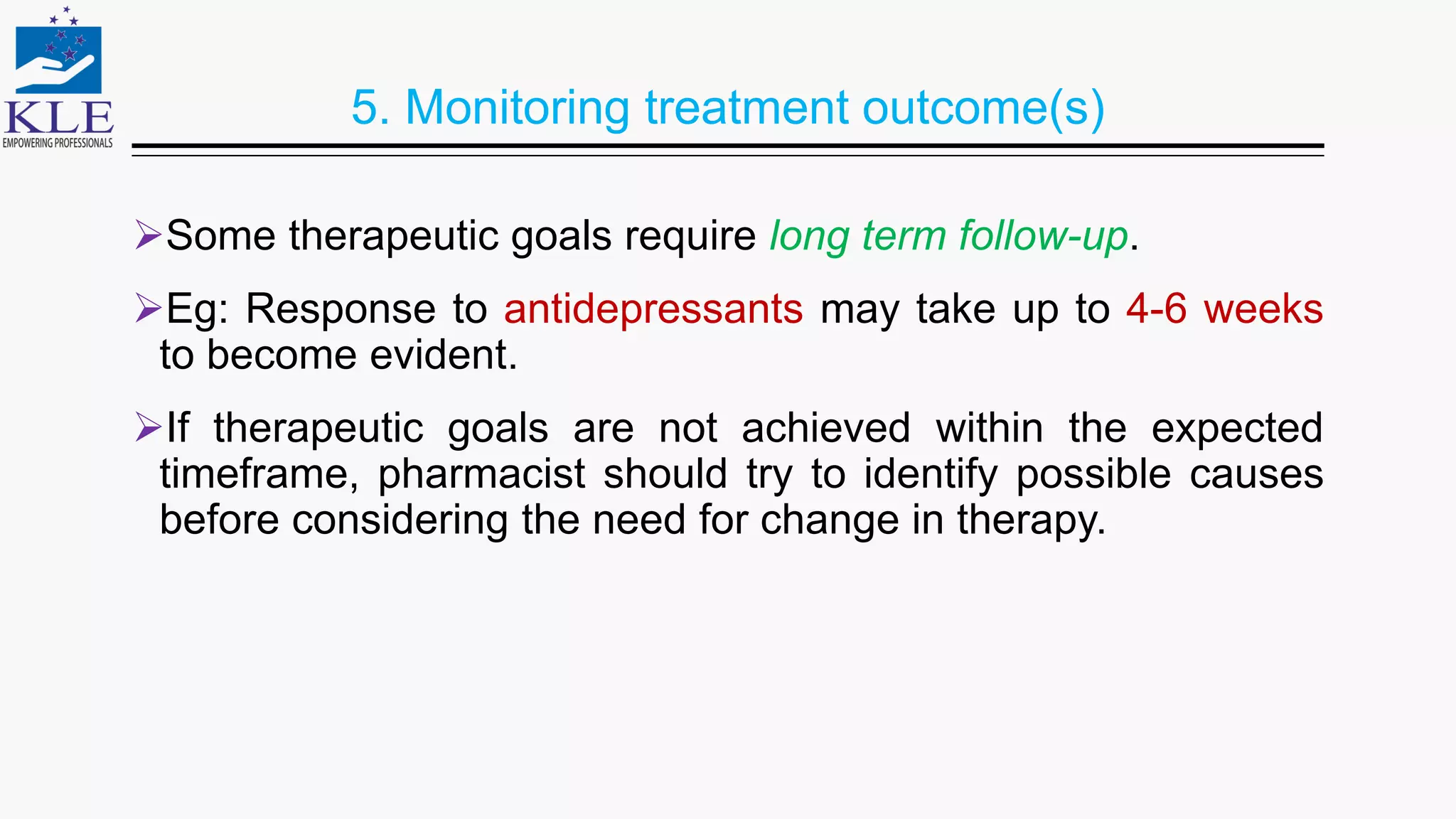 Drug Therapy Monitoring | PDF