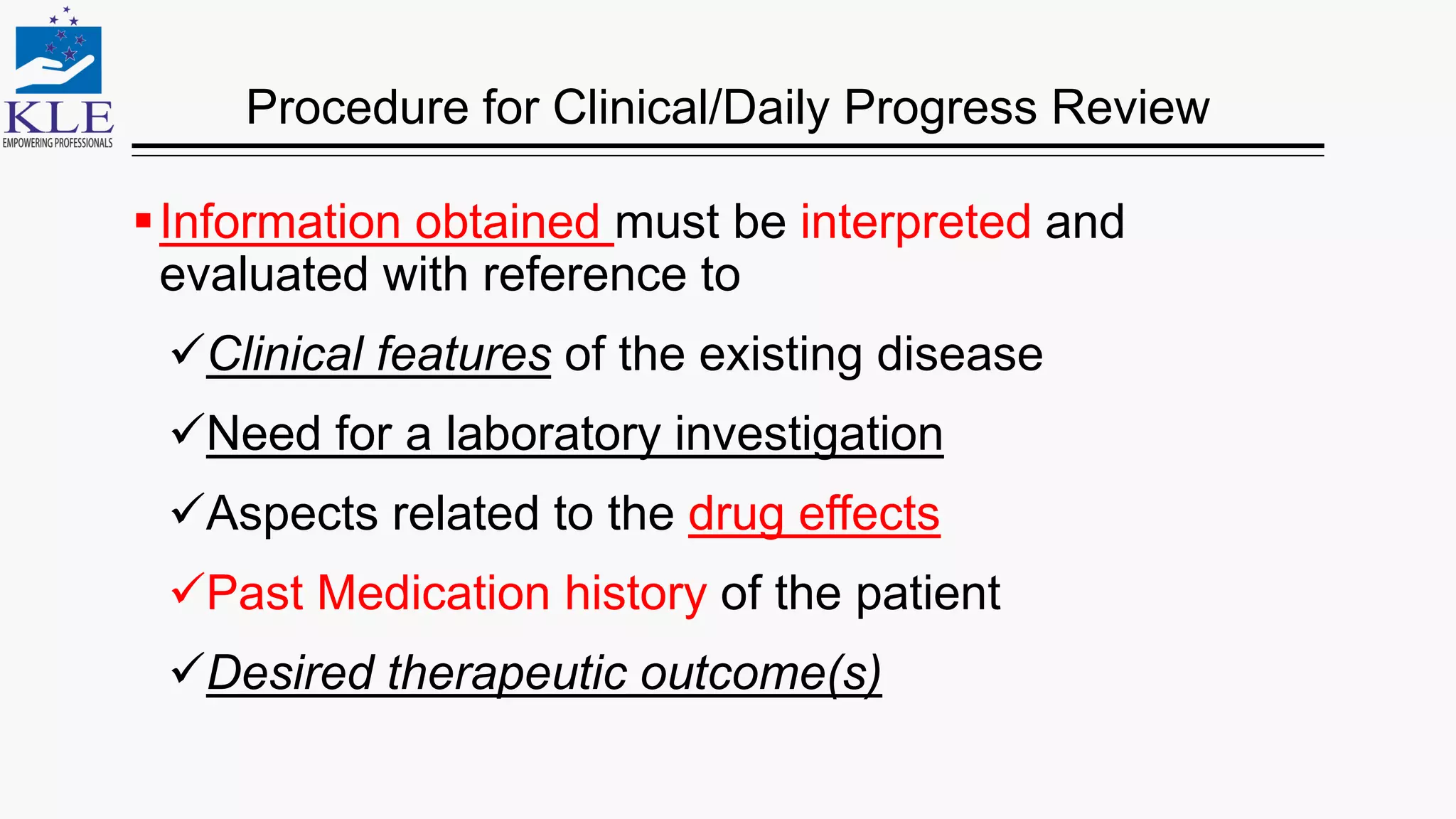 Drug Therapy Monitoring | PDF
