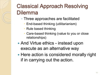 Ethical Decision Making | PPTX