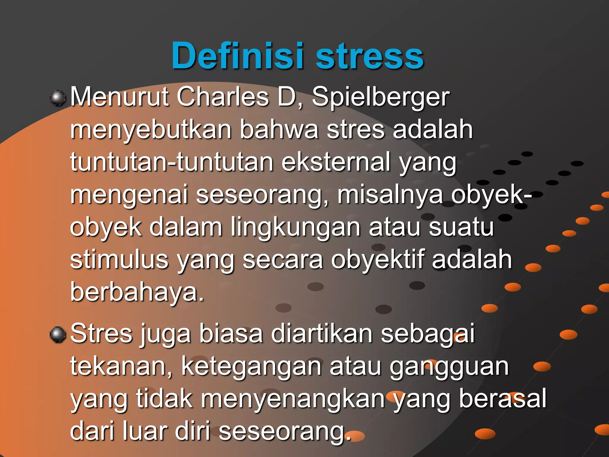 Stress Management _Materi Training "TIME & STRESS MANAGEMENT" | PPT