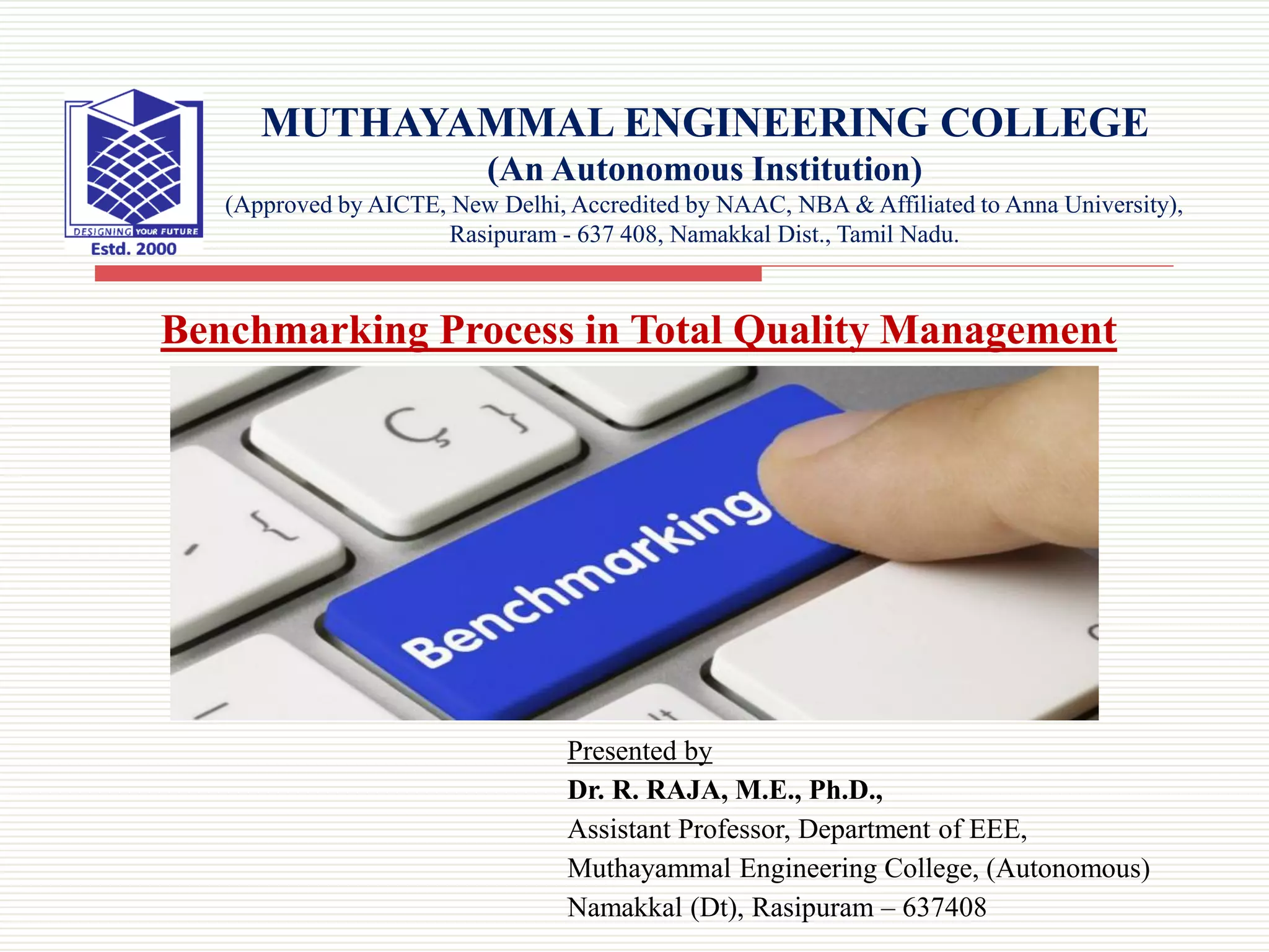 Benchmarking Process in Total Quality Management | PDF