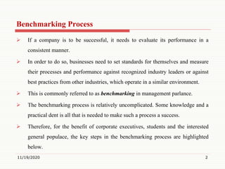 Benchmarking Process in Total Quality Management | PDF | Business | Business and Finance