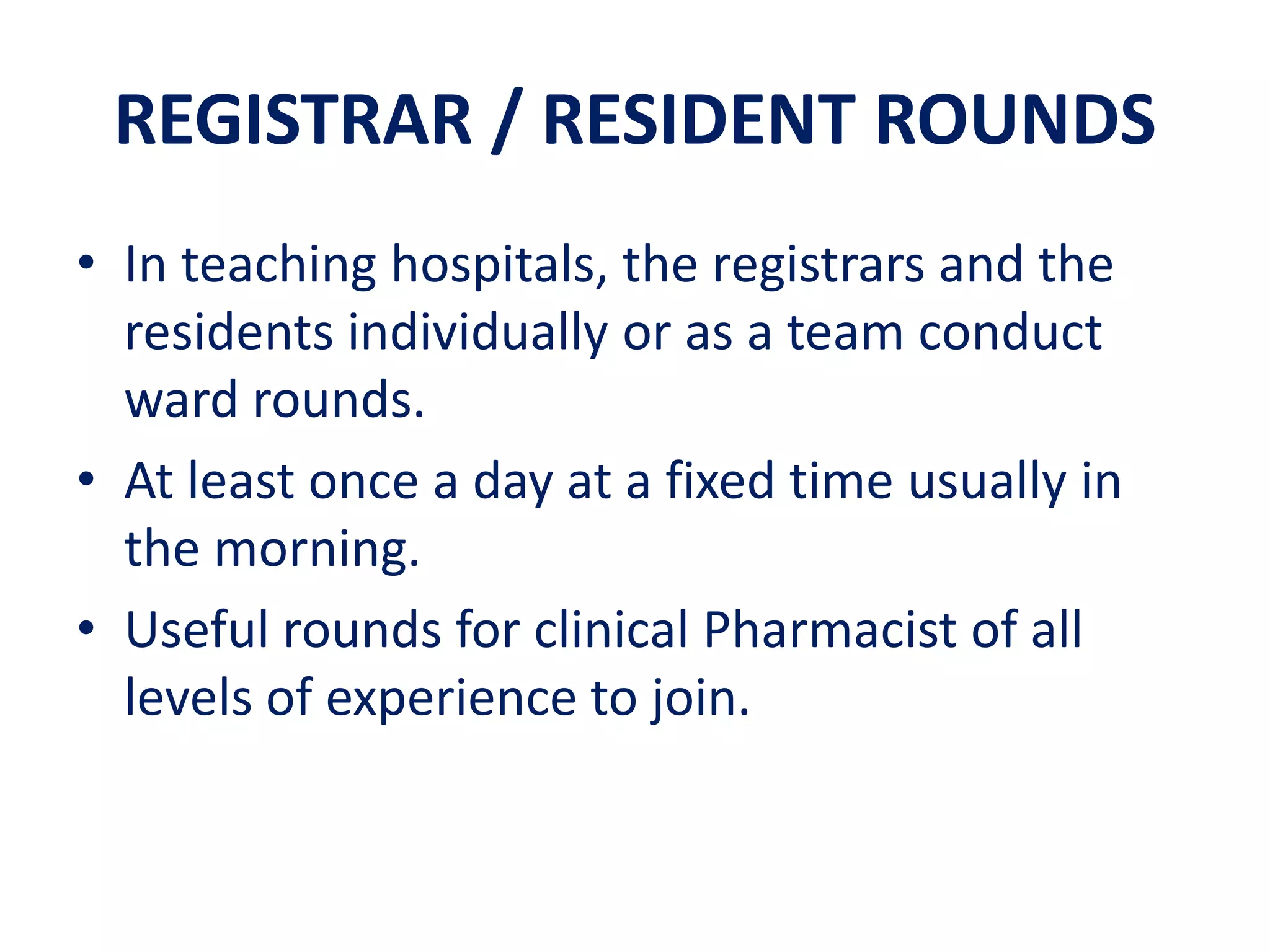 2.b ward round participation | PPTX