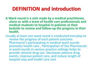 2.b ward round participation | PPTX