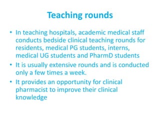 2.b ward round participation | PPTX