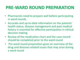 2.b ward round participation | PPTX