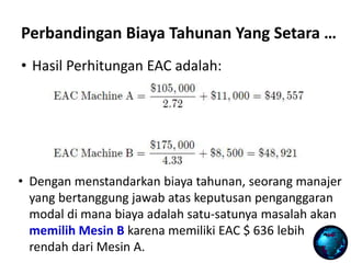 Pengambilan Keputusan Penanaman Modal Pada Aset Baru _Materi Training ...
