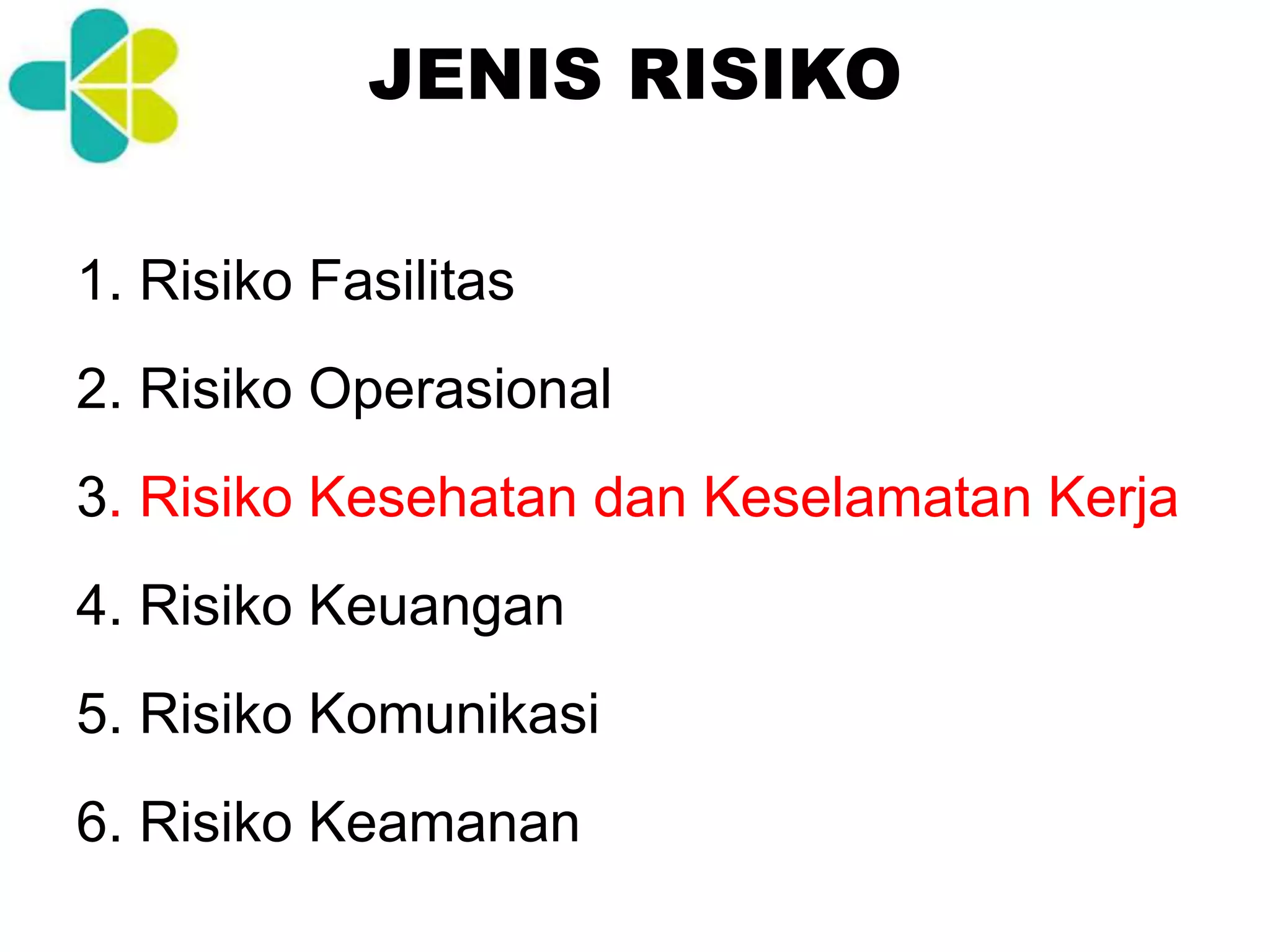 Manajemen Risiko Fasyankes 2020 | PPTX