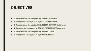 2.2 sql commands | PPT
