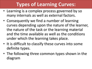 2. learning curves | PPTX