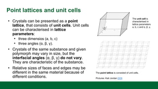 Crystals (crystallization) | PPT