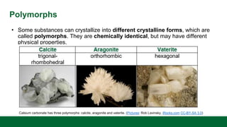Crystals (crystallization) | PPT