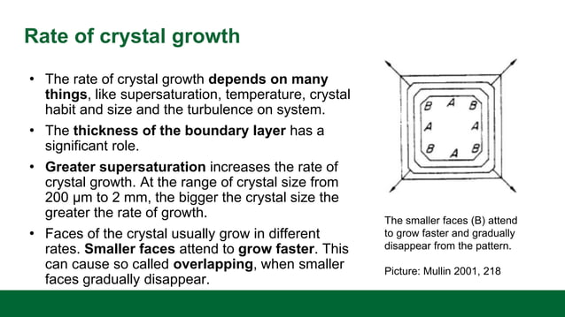 Crystal growth | PPTX | Chemistry | Science