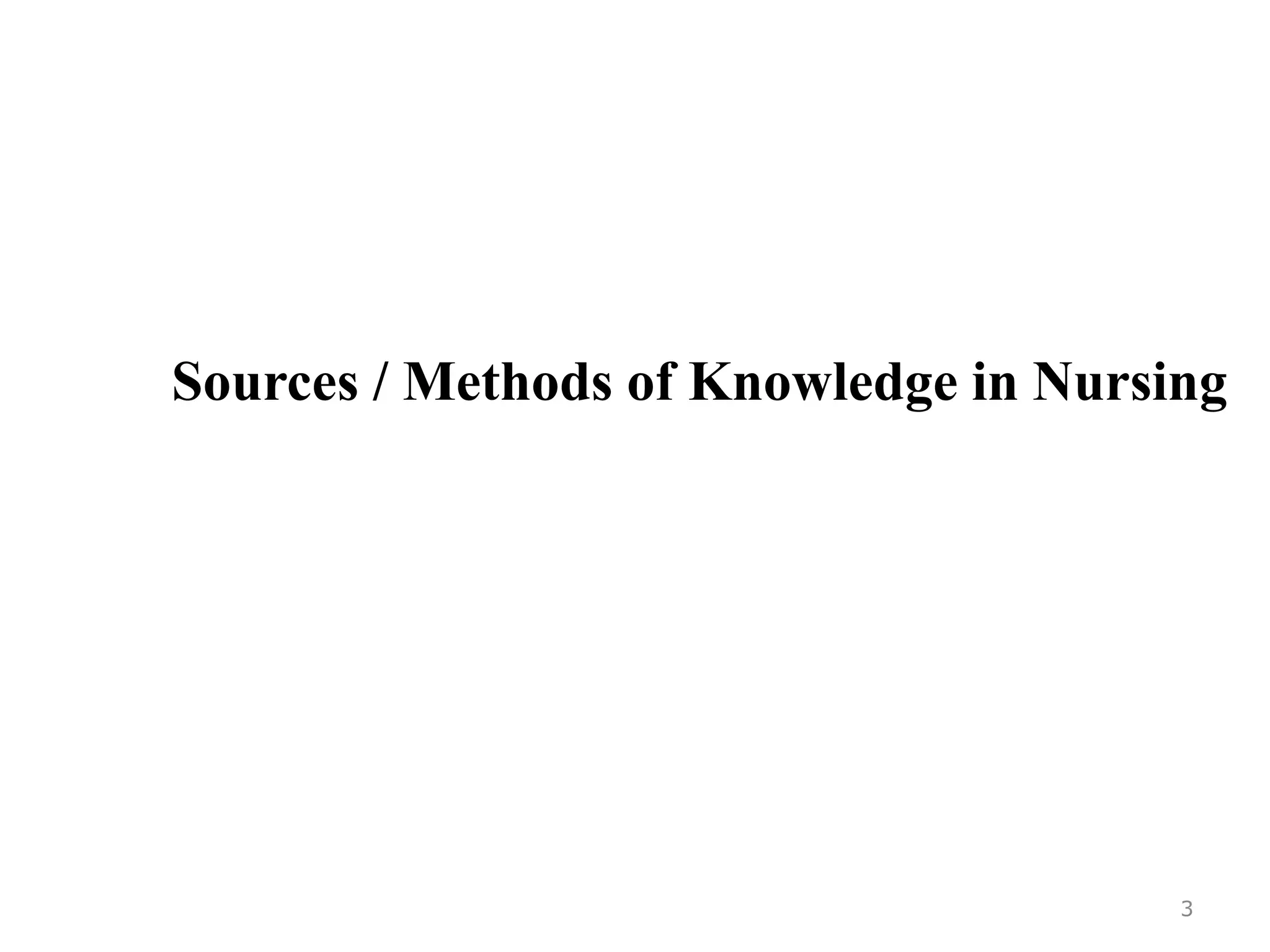 2. sources of knowledge | PDF