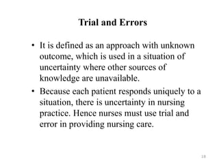 2. sources of knowledge | PDF