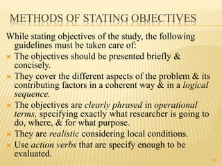 2. research objectives | PDF | Healthcare Industry | Industries