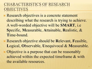 2. research objectives | PDF | Healthcare Industry | Industries
