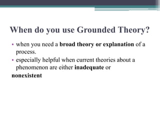 grounded theory | PDF