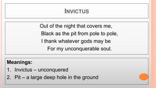 Invictus | PPTX