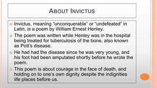 Invictus | PPT