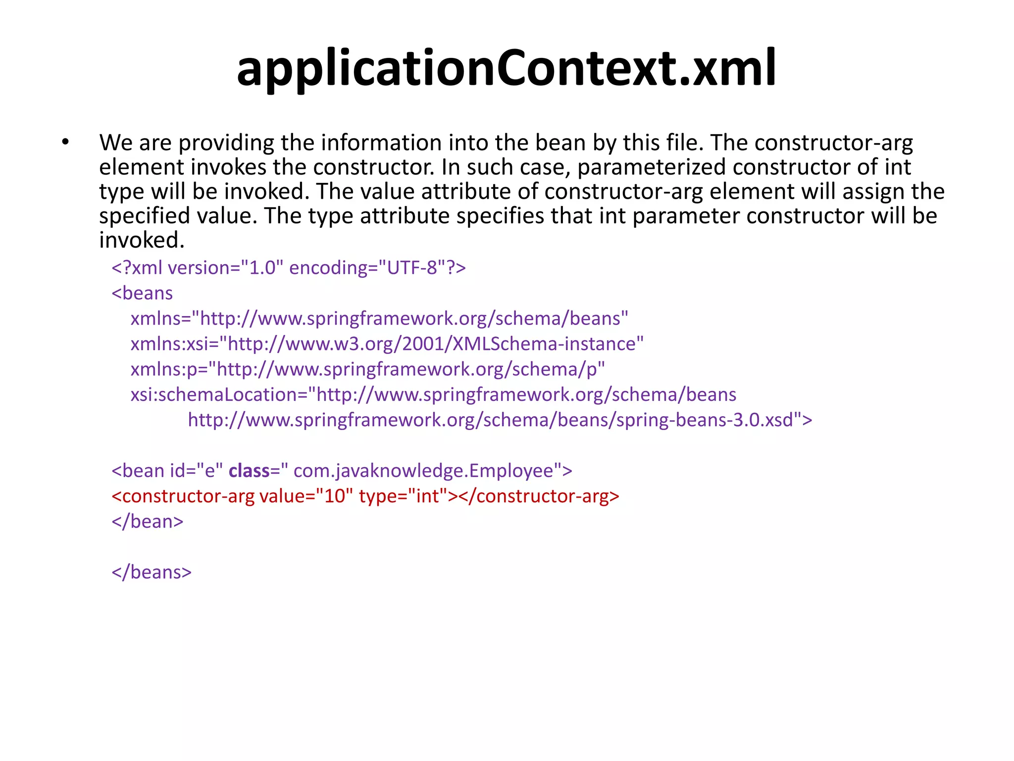 Dependency Injection in Spring | PPTX | Programming Languages | Computing