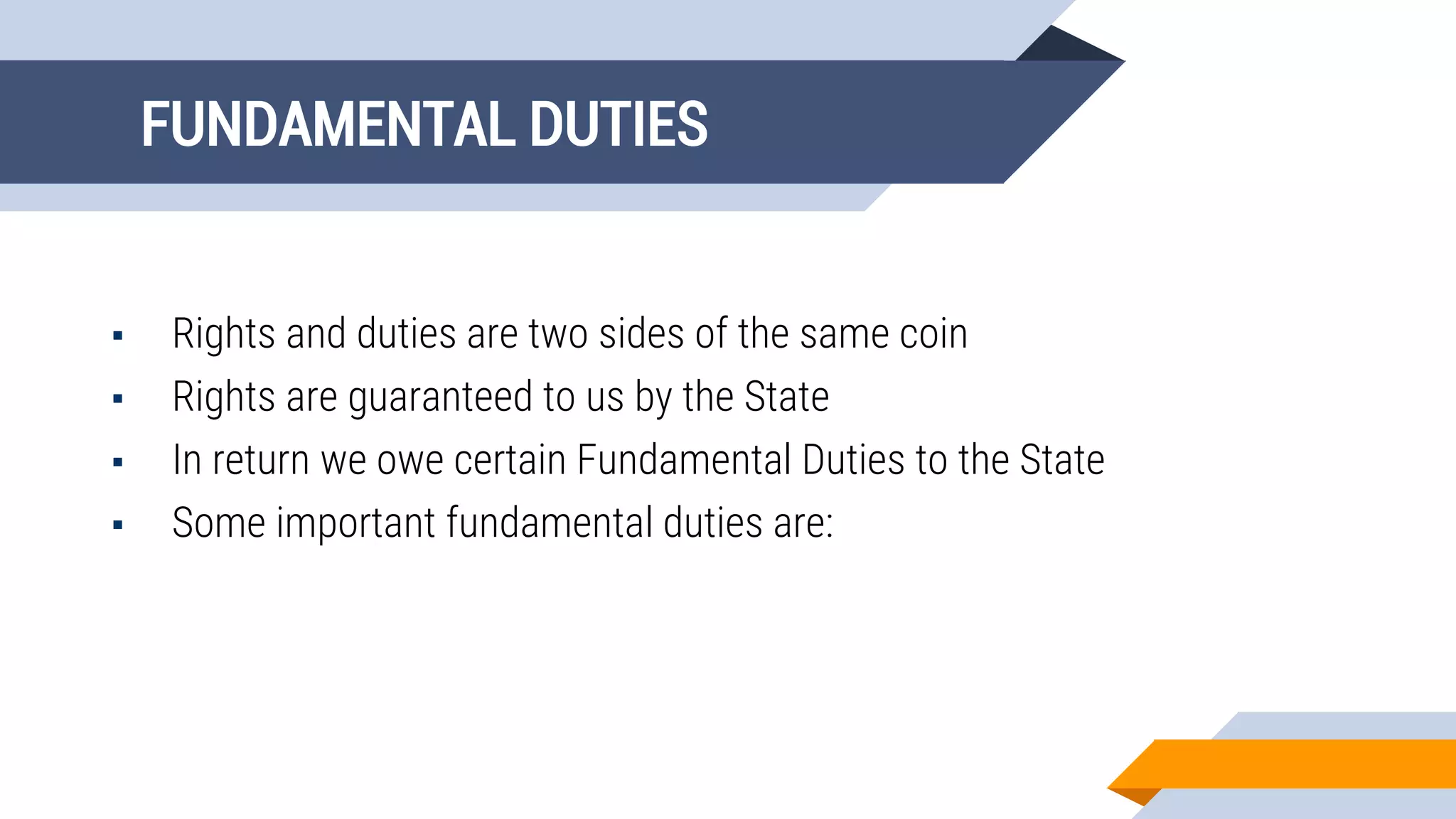 Fundamental rights Duties - Directive principles of state policy | PDF