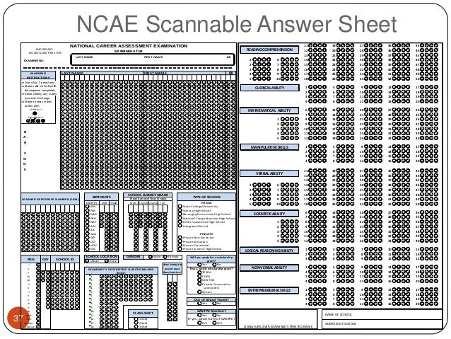 2013 ncae test admin guidelines-dr. fernandez