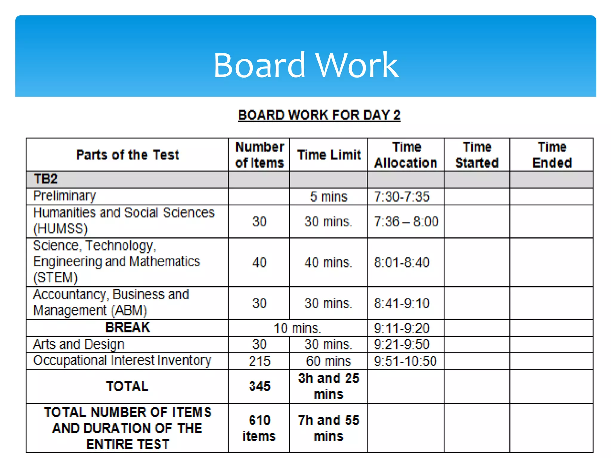 2 2016 ncae guidelines - national career assessment examination | PPTX