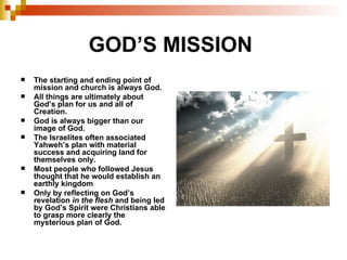 2. God and Mission | PPT