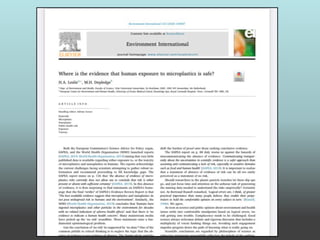 Professor Michael Depledge, EPA, HSE and ESRI, Environment, Health and ...