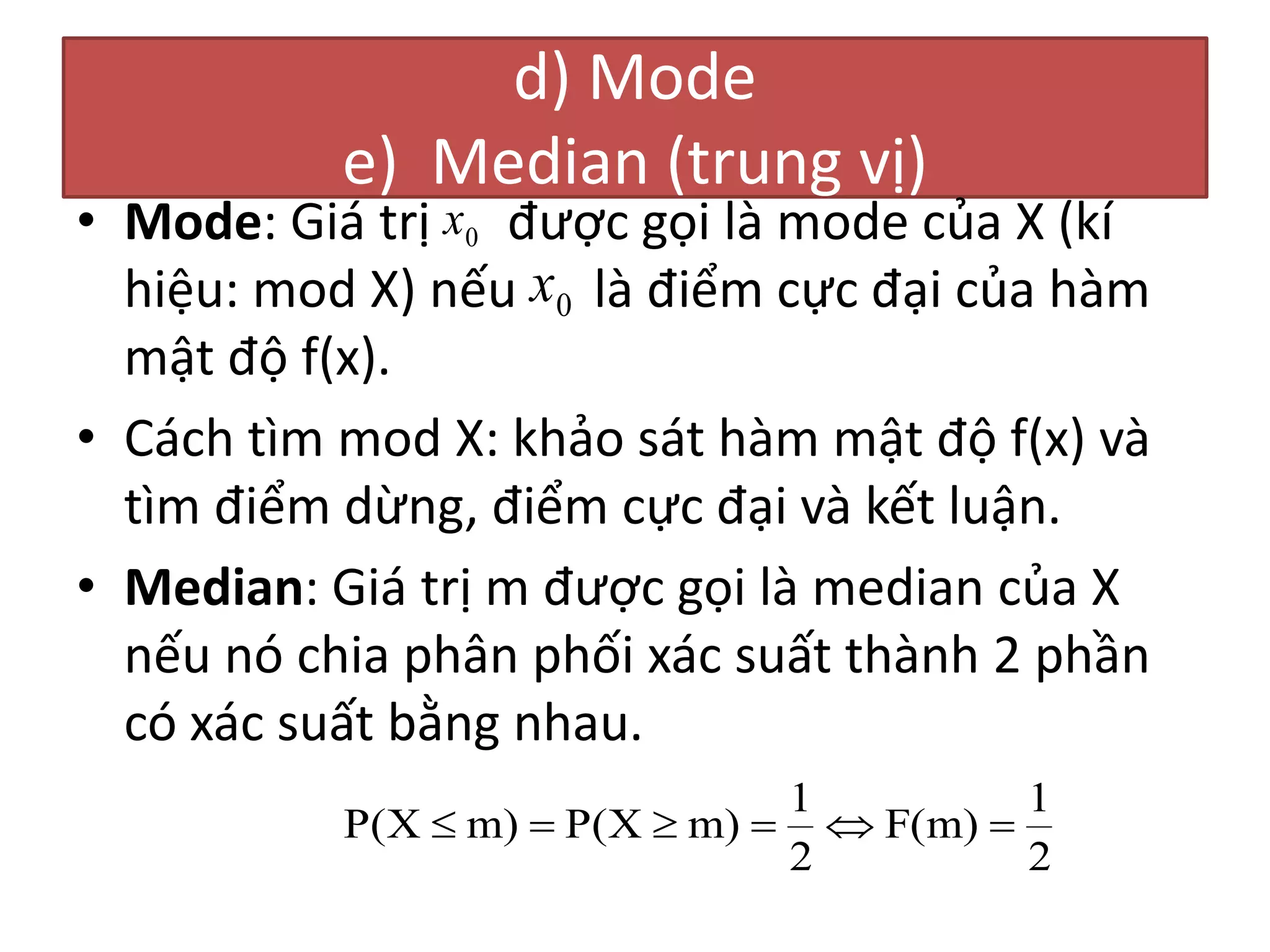 Biến ngẫu nhiên liên tục - Xác suất thống kê | PPTX