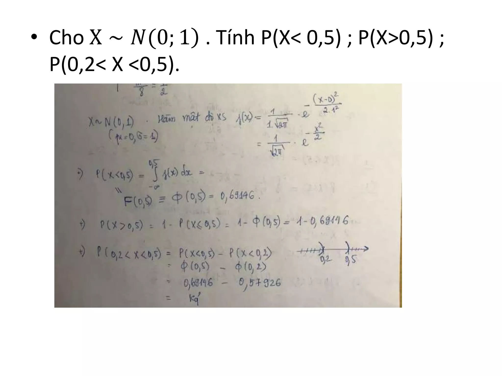 Biến ngẫu nhiên liên tục - Xác suất thống kê | PPTX