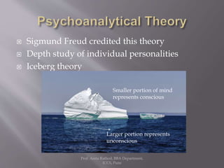 Individual determinants of organisational behaviour | PPTX