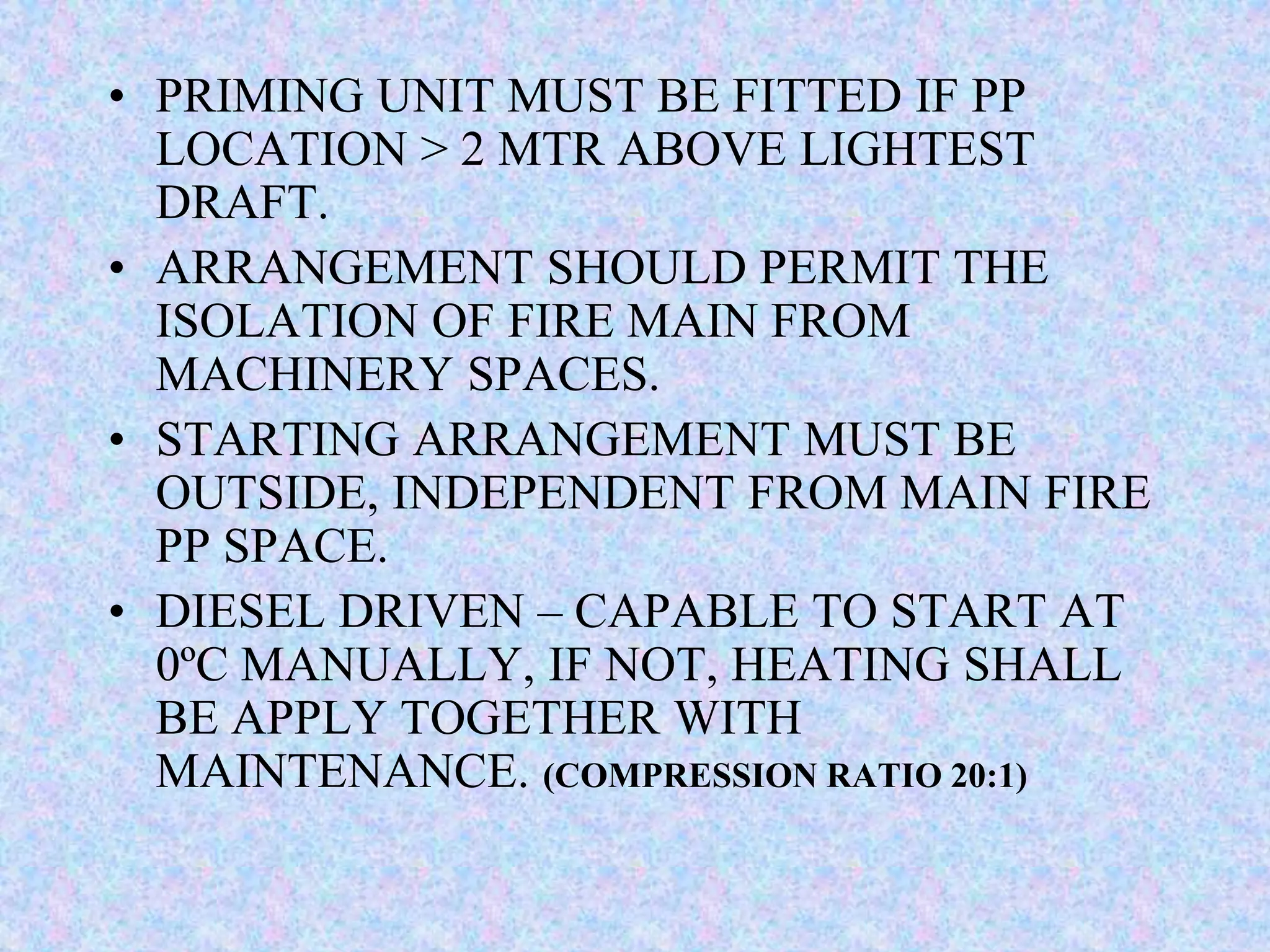 2.7 fire main system | PPTX