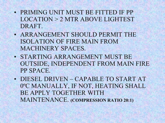 2.7 fire main system | PPTX