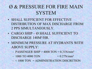 2.7 fire main system | PPTX