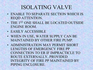 2.7 fire main system | PPT
