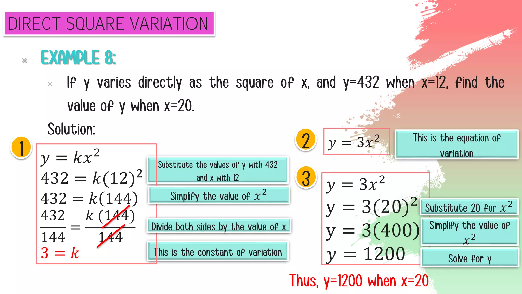 Direct Variation (Mathematics 9) | PDF