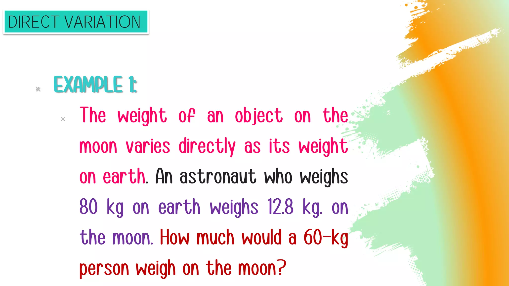 Direct Variation (Mathematics 9) | PDF