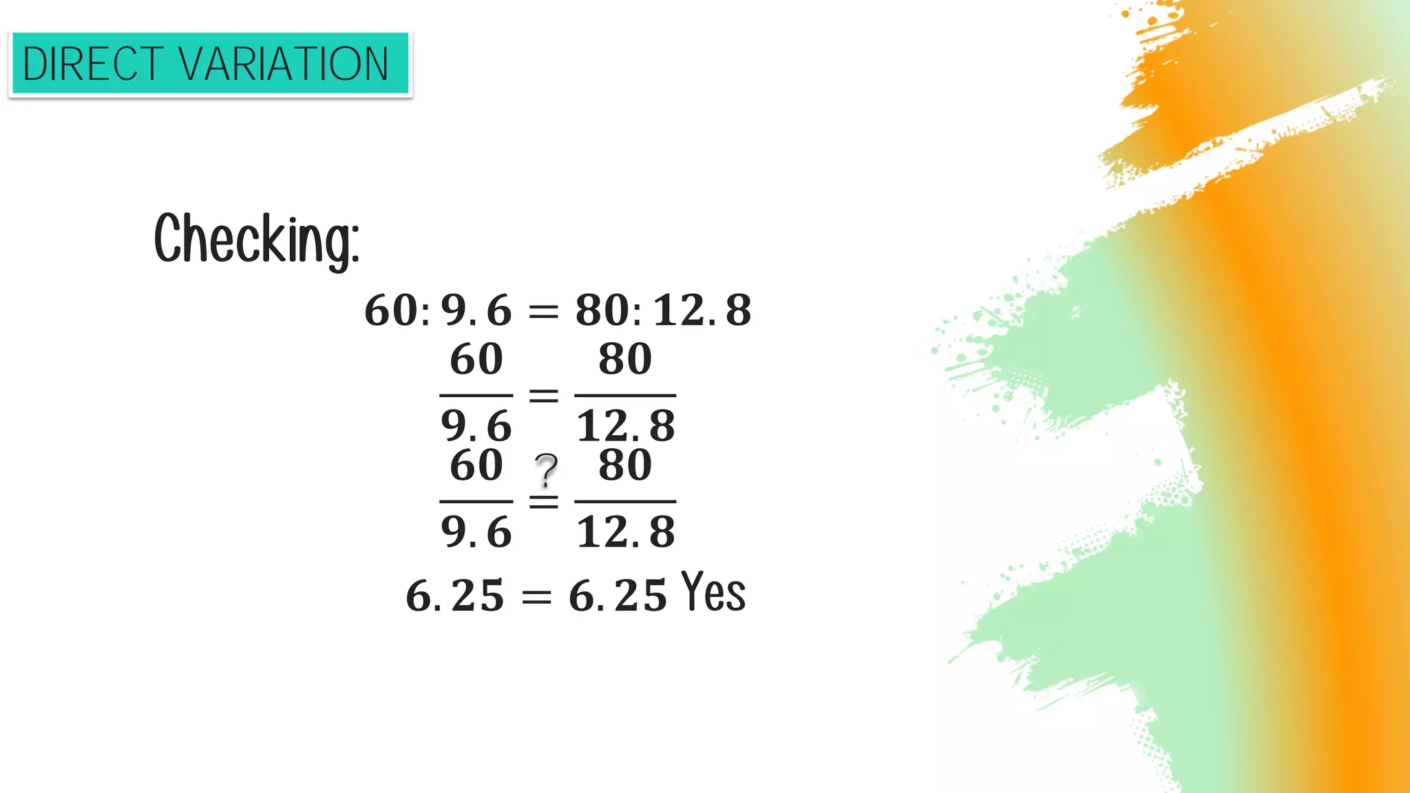 Direct Variation (Mathematics 9) | PDF