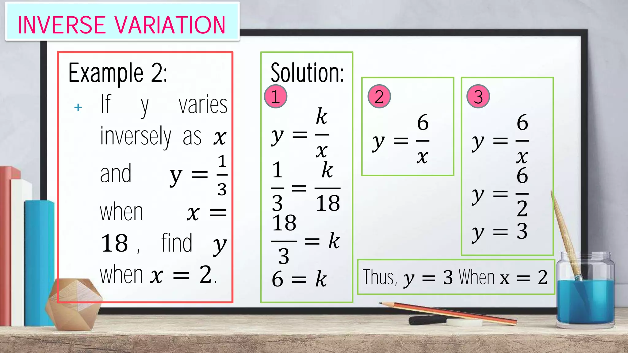 Inverse Variation (Mathematics 9) | PDF
