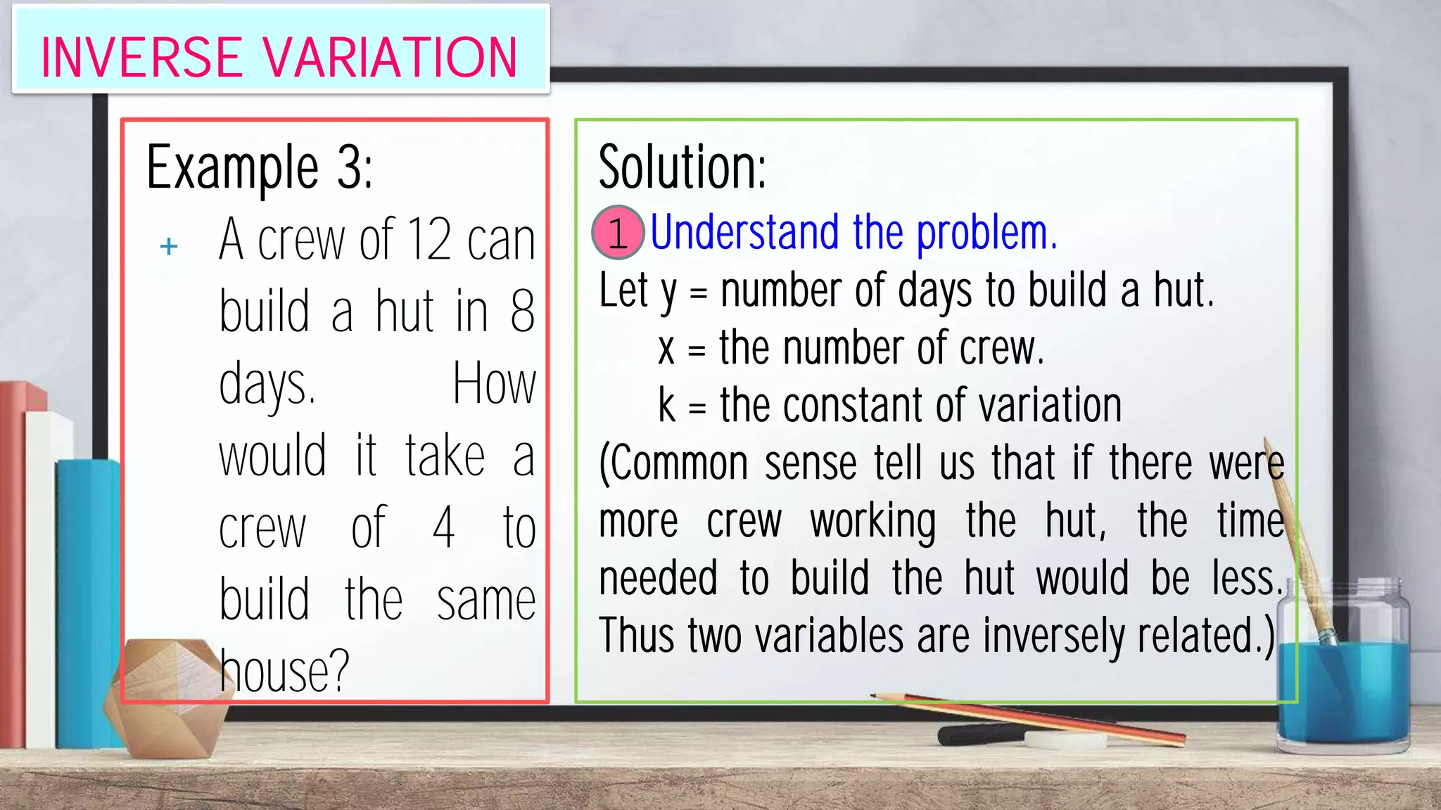Inverse Variation (Mathematics 9) | PDF